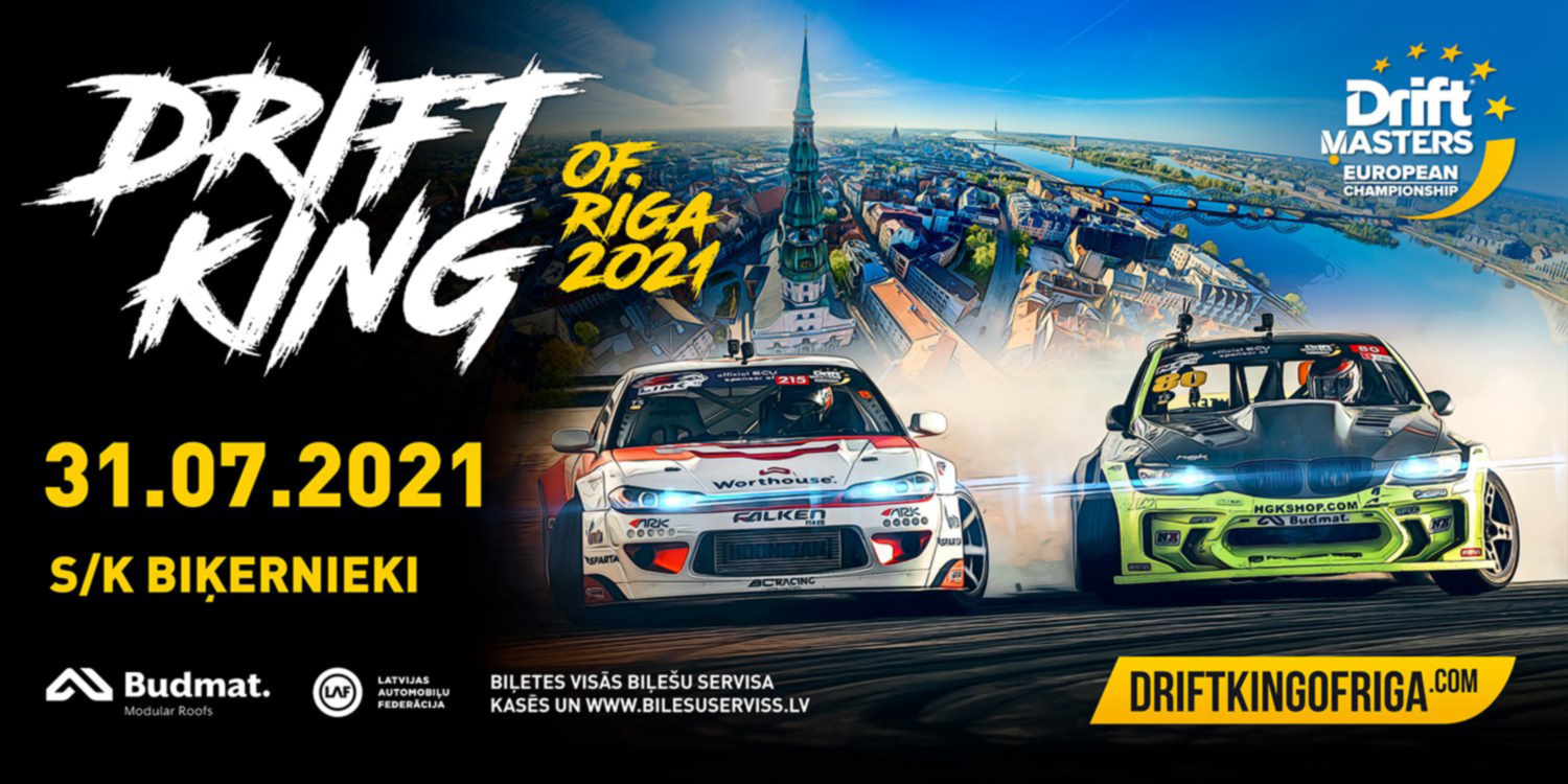31 July 2021: DRIFT MASTERS DRIFT KING OF RIGA 2021 - Aisin Aftermarket